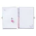 Pen+Gear Diary Journal, Bracelet and Diary Lock with Key, Butterfly,160 ...