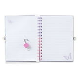 Pen+Gear Diary Journal, Bracelet and Diary Lock with Key, Butterfly,160 ...