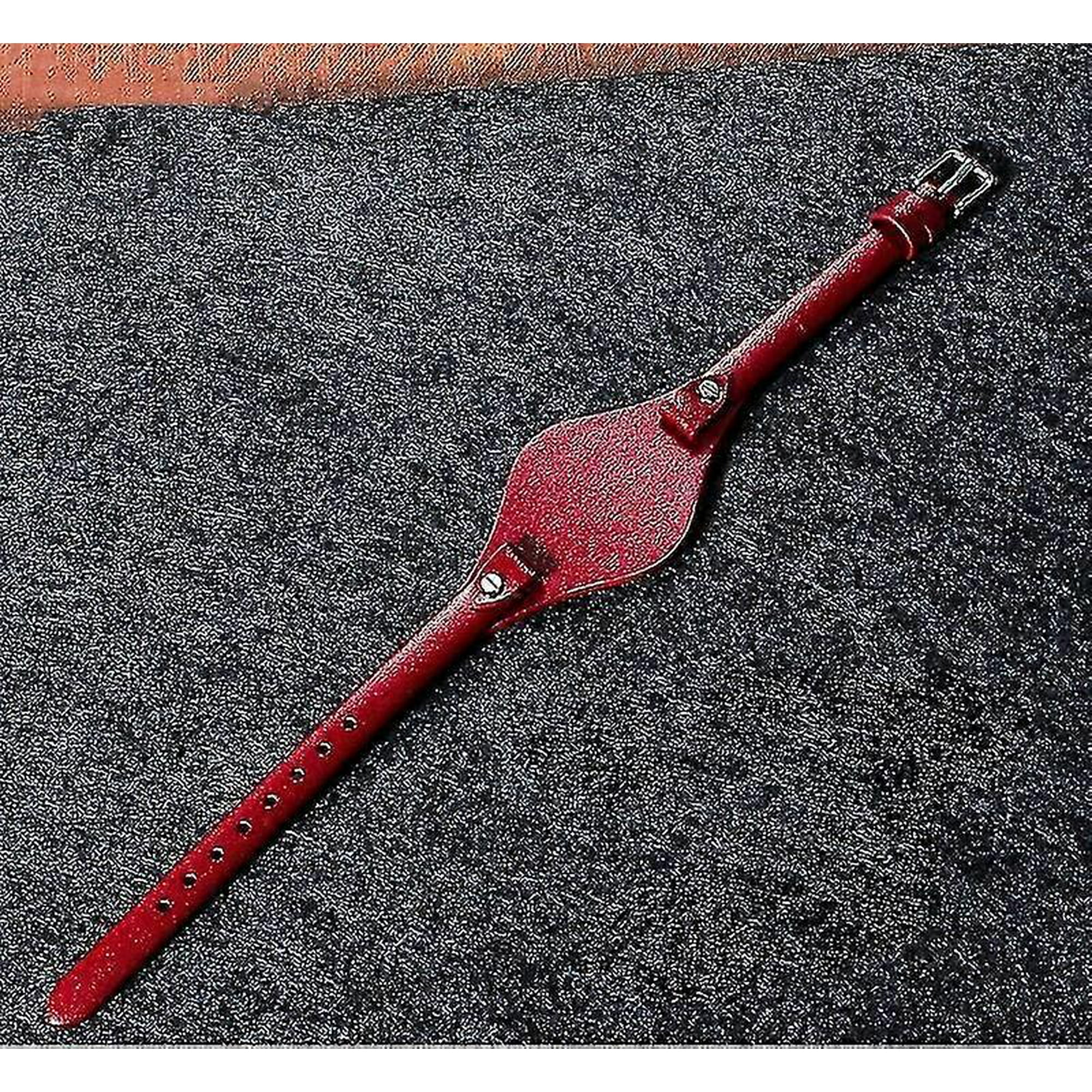 Click here for Topzoulun 8mm Womens Genuine Leather Strap For Fos... prices