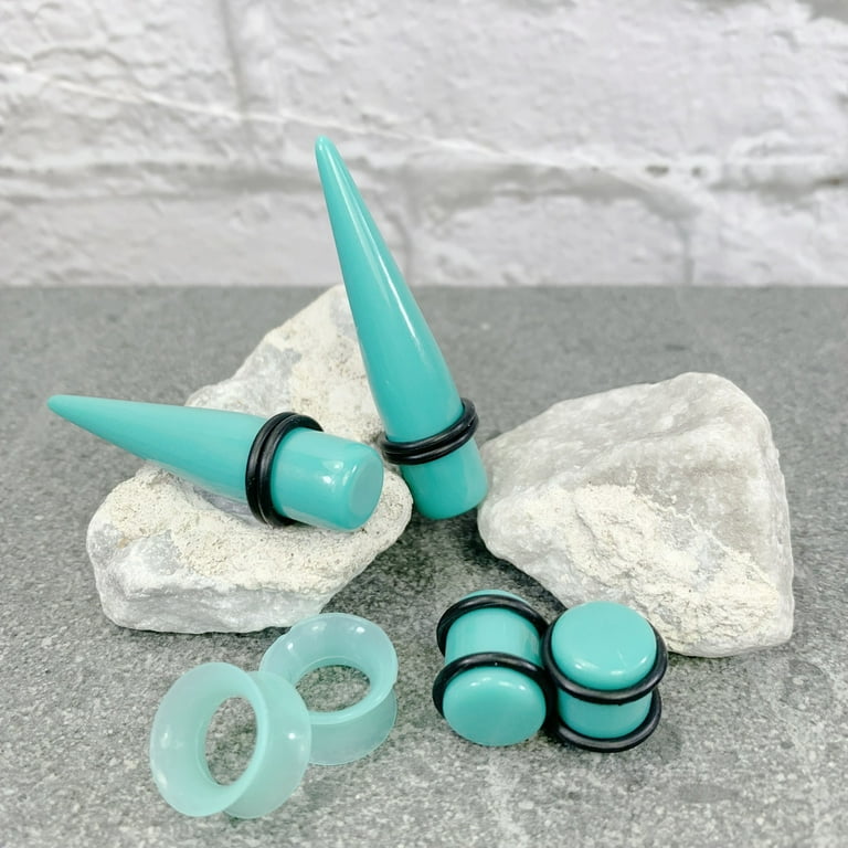 Plugs For Ears Gauges Ear Stretching Kit 50 Pieces 14G-00G Ear Gauges ...