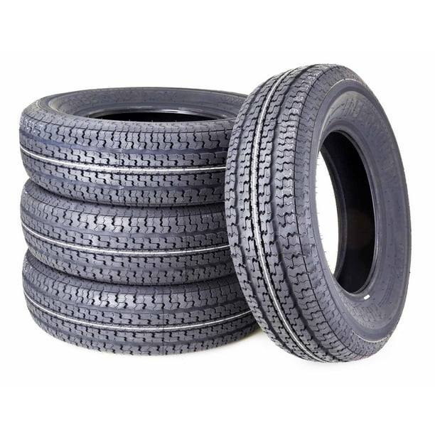 FREE COUNTRY Heavy Duty Trailer Tire ST205/75R15 10PR Load Range E ...