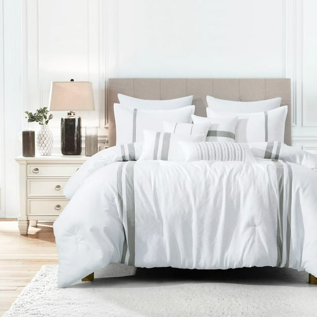 Hgmart Bedding Comforter Set Bed In A Bag 7 Piece Luxury Sets