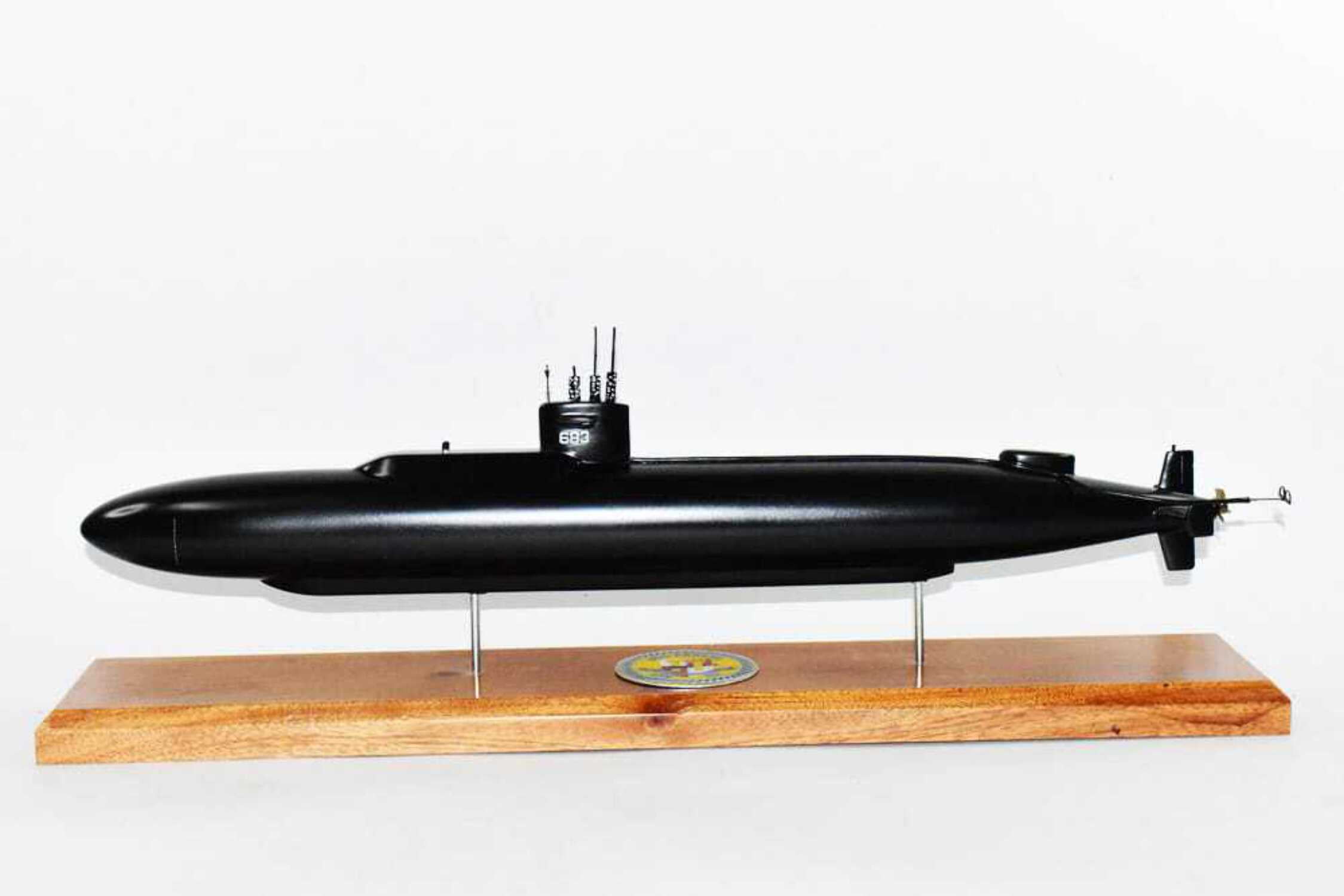USS Parche Extended Hull SSN-683 Submarine Model, US Navy, Scale Model ...