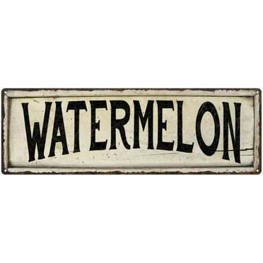 MARKET FRESH Farmhouse Style Wood Look Sign Gift 8x24 Metal Decor ...