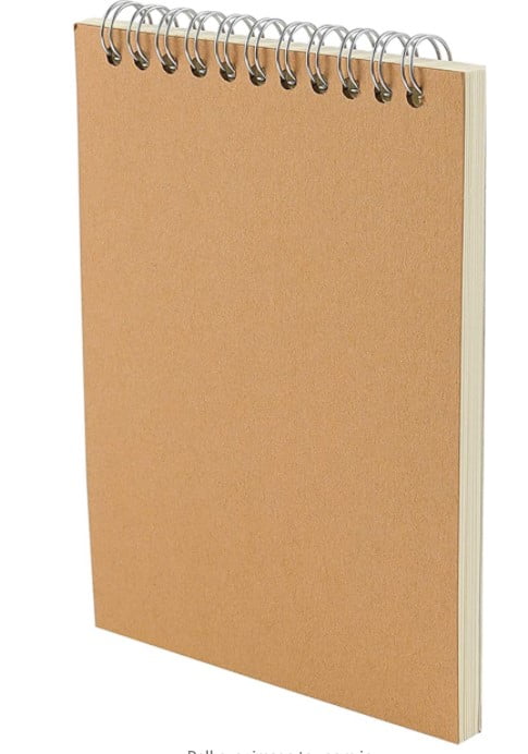 SEUNMUK 30 Pack A6 Spiral Bound Sketch Book, 4x5.7 Inch Blank Drawing ...