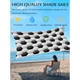 Abstract 3D Soccer Skin Sun Shade Sail 6.5' x 10', Modern Abstract ...