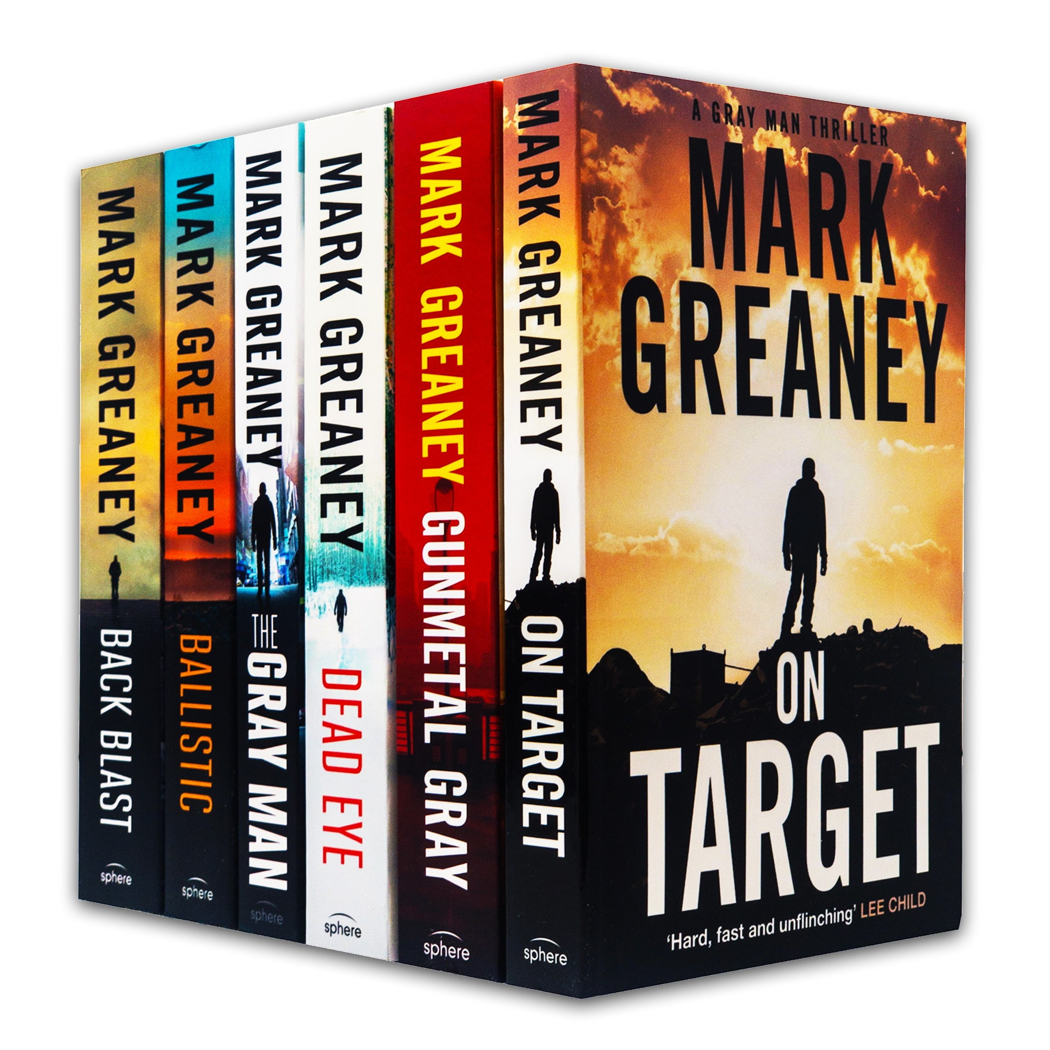 Mark Greaney Gray Man Trilogy 6 Books Collection Set - Back Blast, Dead ...