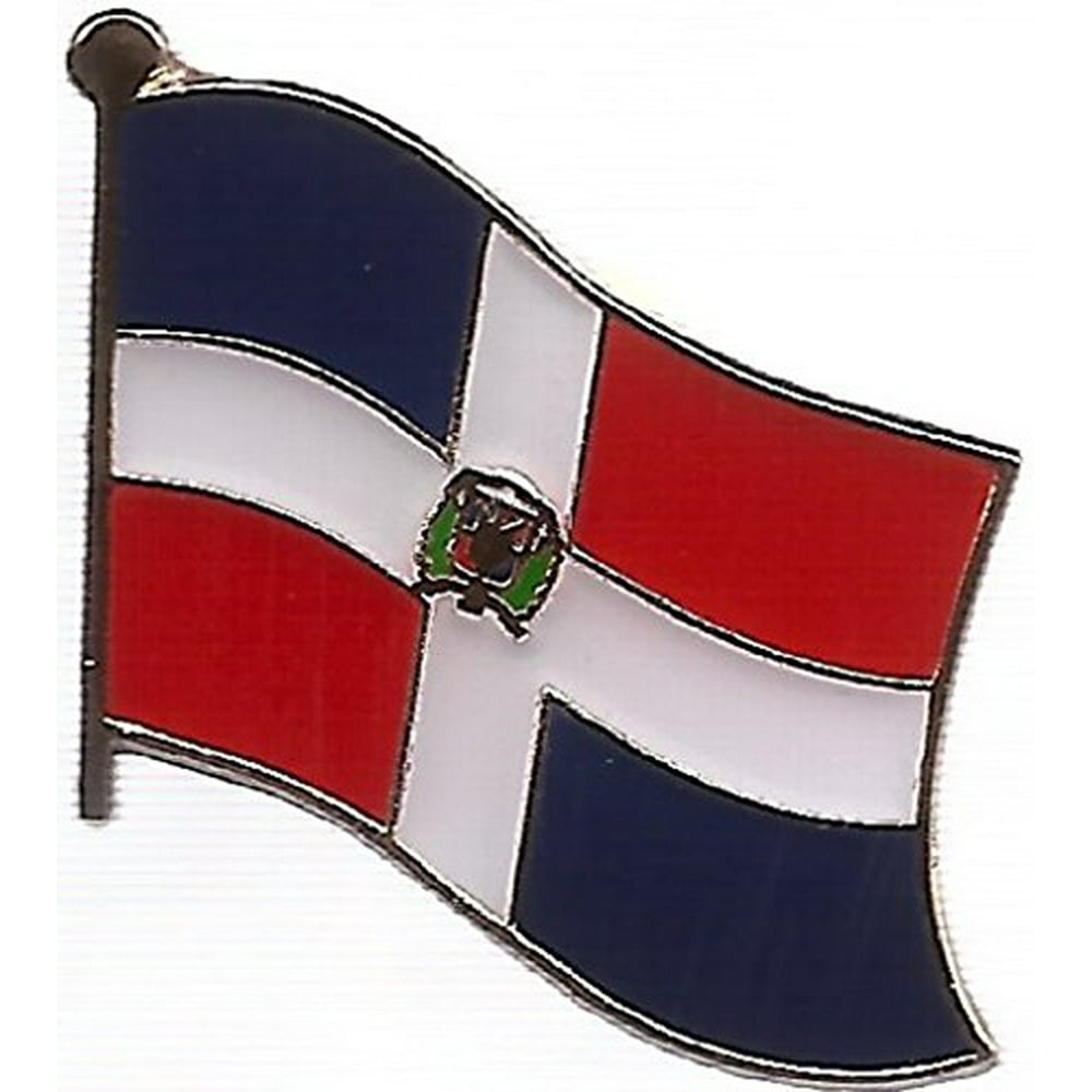World Flags Direct - Pack of 50 Dominican Republic Flag Lapel Pins ...