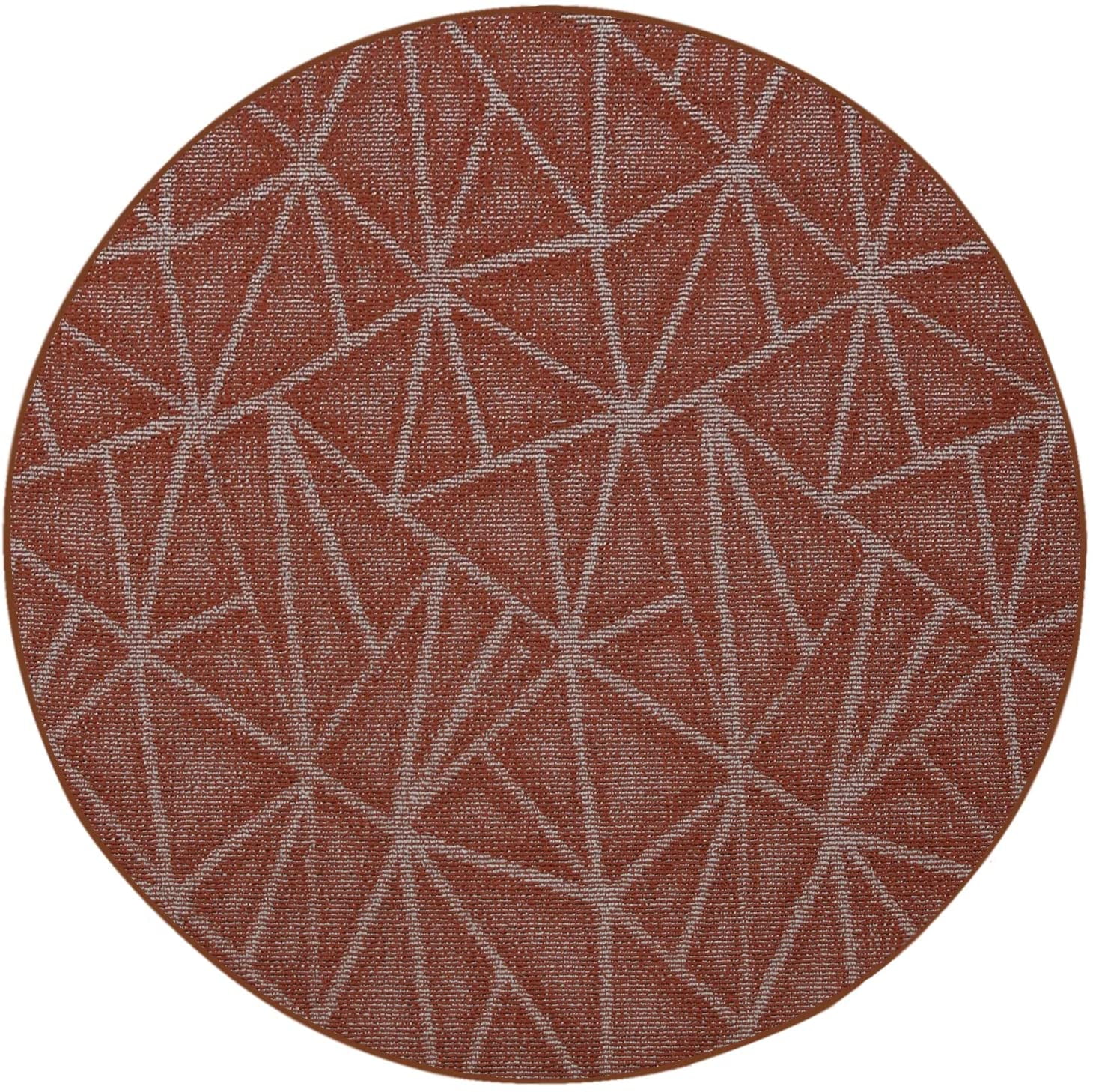 Indoor Outdoor custom size area rugs made in USA pattern Geometrical ...