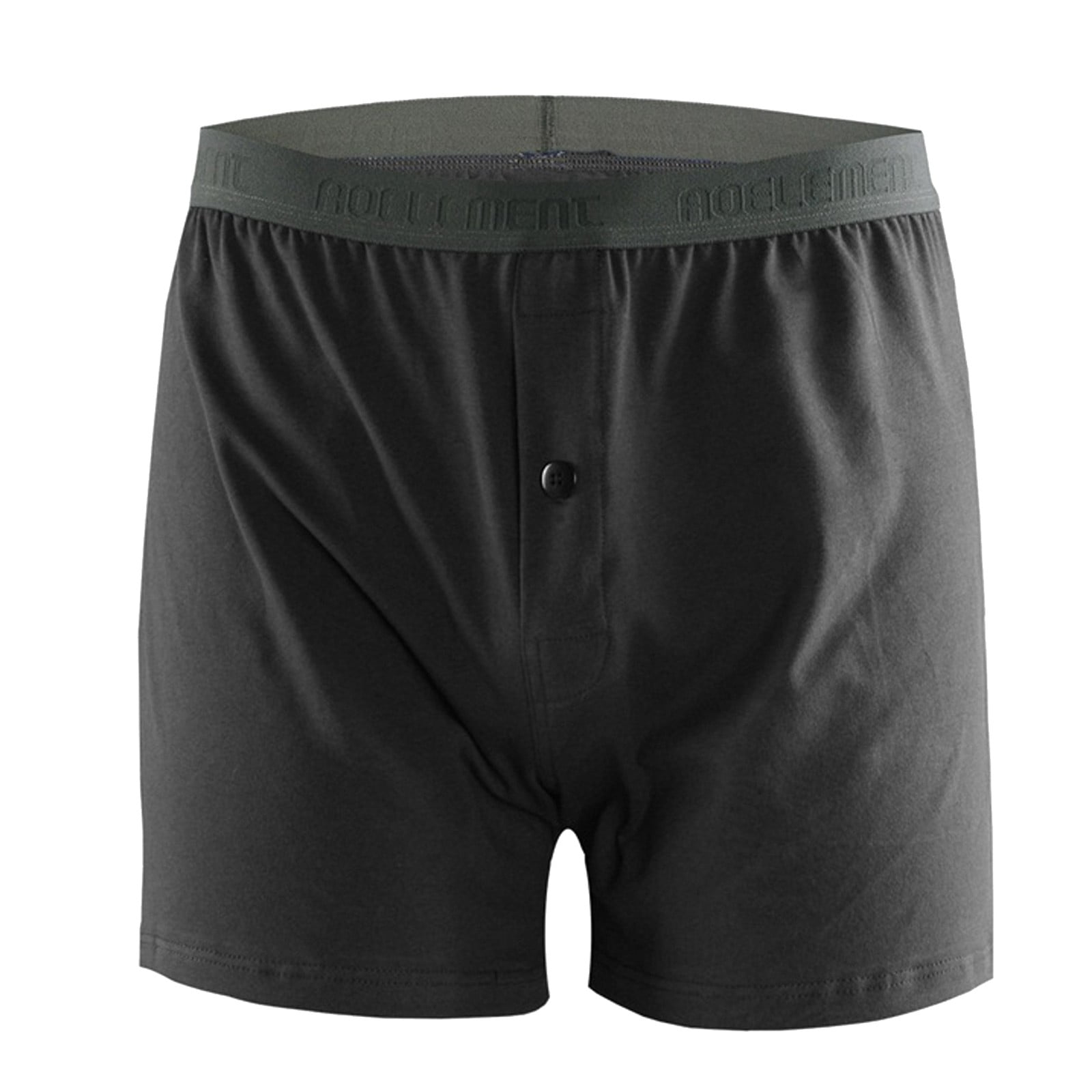 SEMIMAY Mens Boxer Underwear Home Cotton Arrowhead Loose Plus Size ...