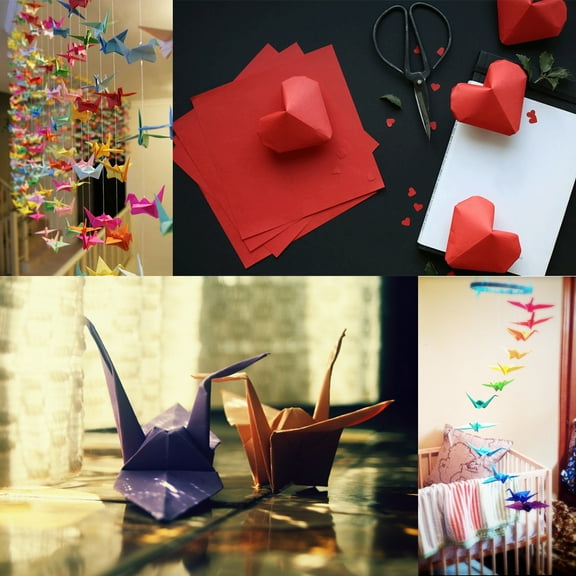 [Taro's Origami Studio] Standard EC36 6 Inch One Sided 23 Colors 300 ...