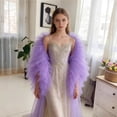 Aellinatey Fashionable Polyester Scarf Tulle Shoulder Wrap For Women ...