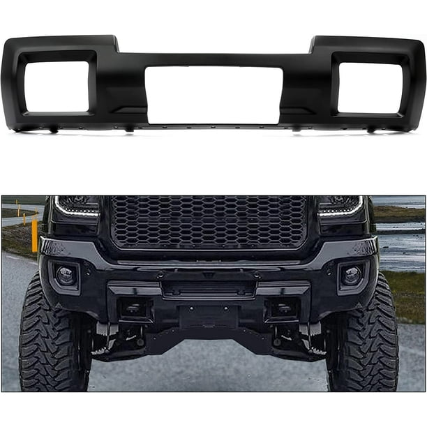 Kojem Front Bumper Skid Plate Panel Black for 2015-2019 2016 2017 2018 ...