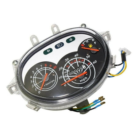 Motorcycle Dashboard Speedometer Multi Function Tachometer Parts ...
