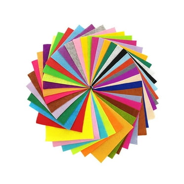 ELAYARD Craft Felt Sheets Nonwoven Fabric Assorted Color Children Craft ...