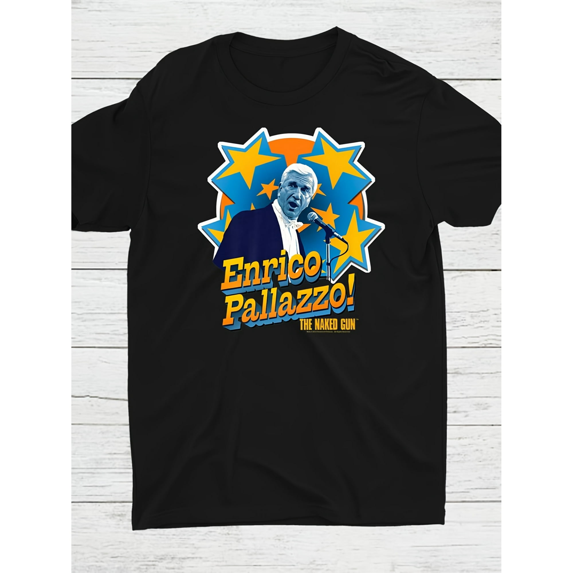 Click here for Yingd T Shirt Naked Gun Enrico Pallazzo Graphic Fo... prices