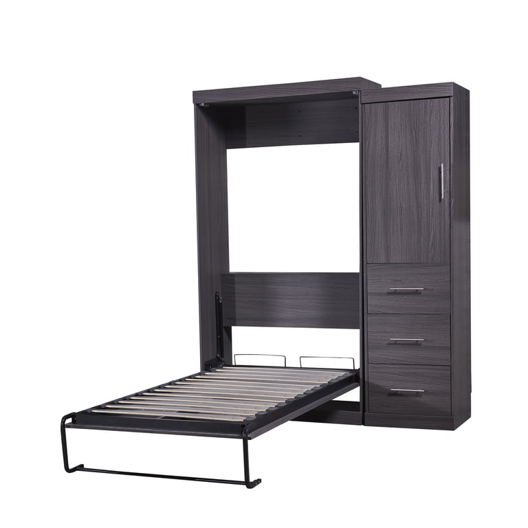 Closed Wooden Murphy Bunk Beds Wall Beds