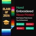 2026 Deluxe Embroidered Graduation Sash, Authentic Mexican Style ...