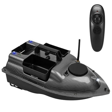 Wireless Remote Control Fishing Bait Boat with 3 Bait Containers Fish ...