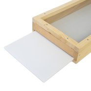 Stoney Acres Beekeeping Beehive Frame, Waxed Plastic Foundation, Medium Assembled Honey Bee Hive ...