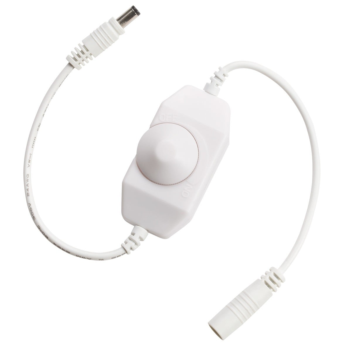 Kichler 10198 In-Line Dimmer Switch For Tape Lights - Walmart.com