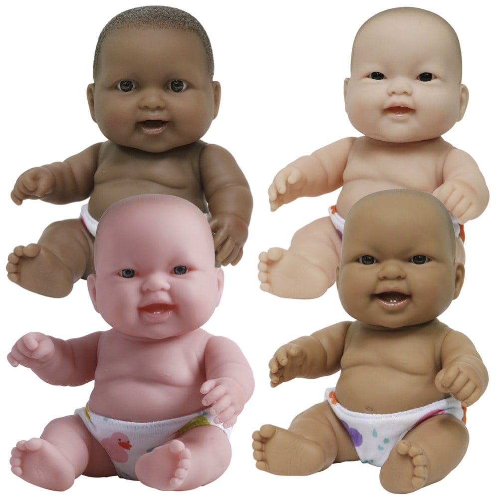 JC Toys 10" Lots to Love Baby Dolls - Set of 4 - 10" Baby Dolls ...