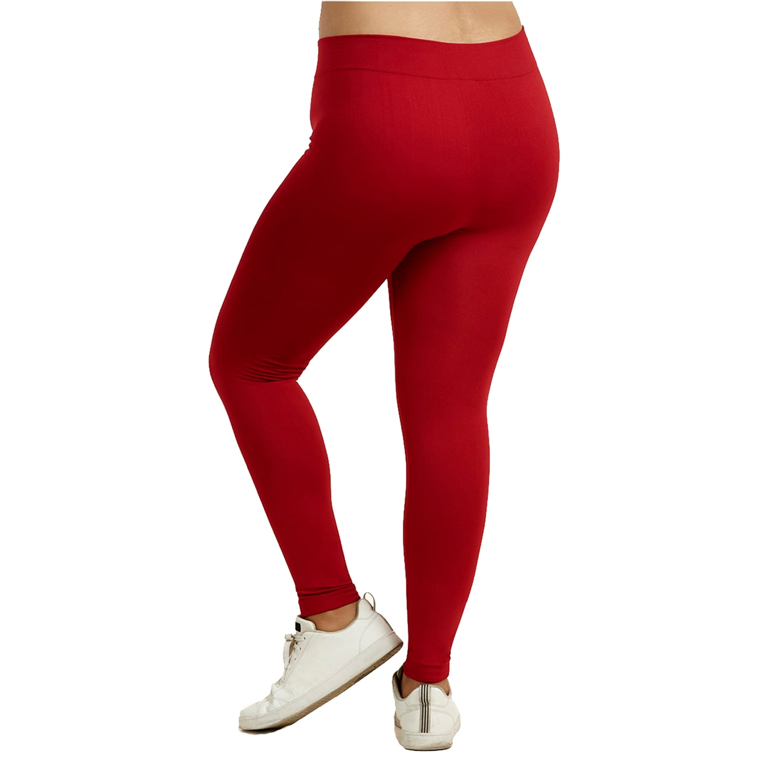 Ladies High Waist Extra-Wide Band Leggings Plus Size | Walmart Canada