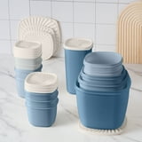 Cook with Color 26 Piece Plastic Food Storage Container Set with Lids ...