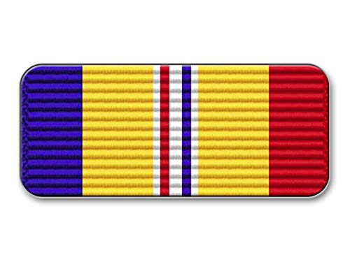 2 Pack Coast Guard Big Military Ribbons 3x7 Inches, Vinyl Decals Combat ...