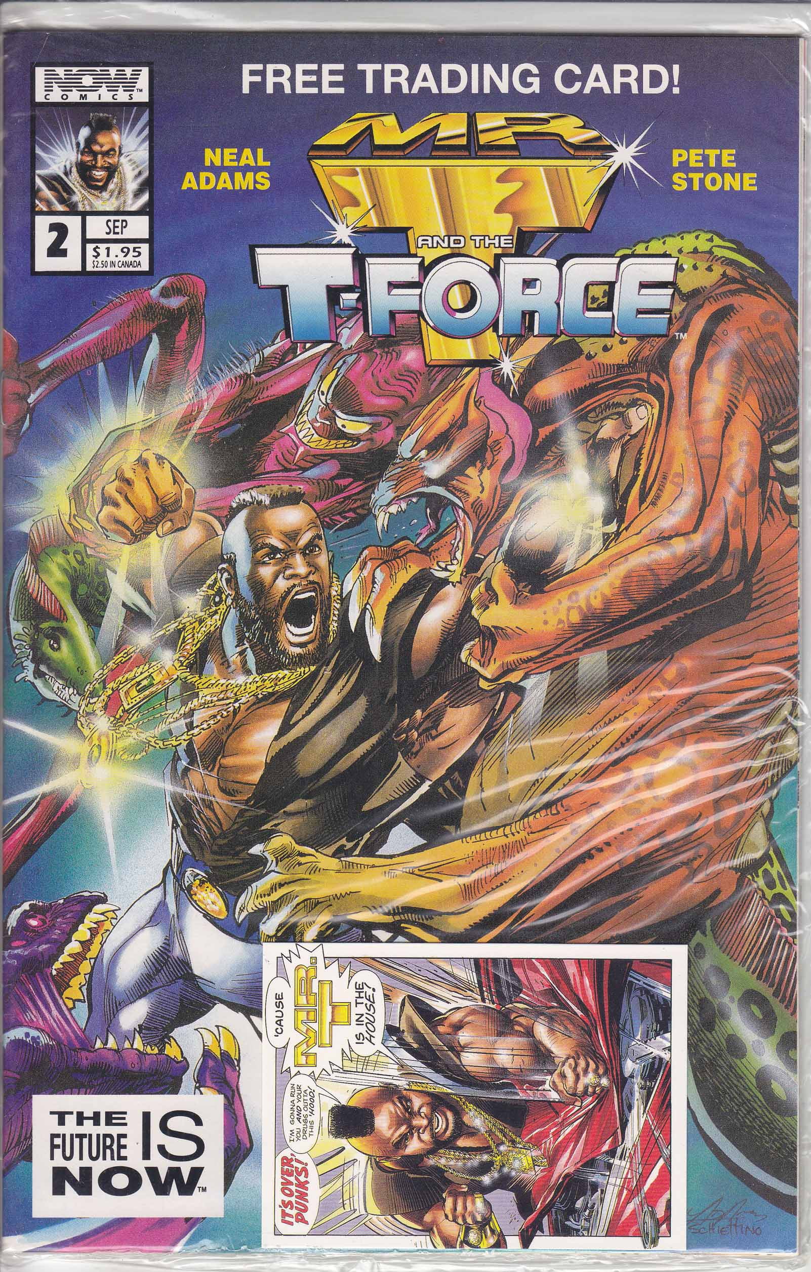Mr. T and the T-Force #2 (with card) VF ; Now Comic Book - Walmart.com
