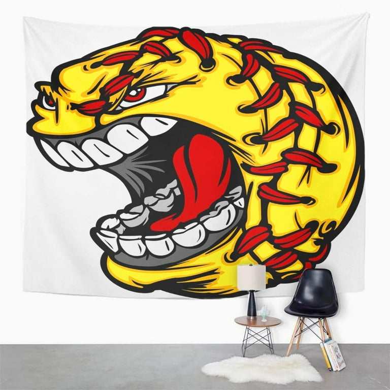 Screaming Cartoon Face