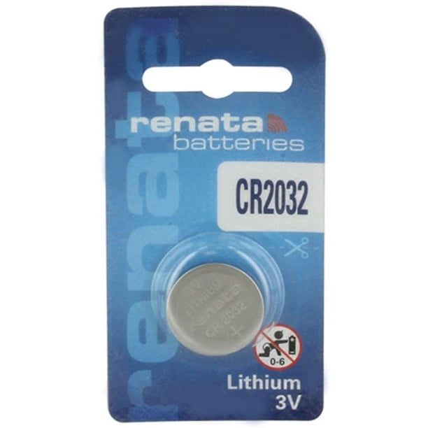 CR2032 Lithium Coin Cells - Strip of 5 Batteries - Walmart.com