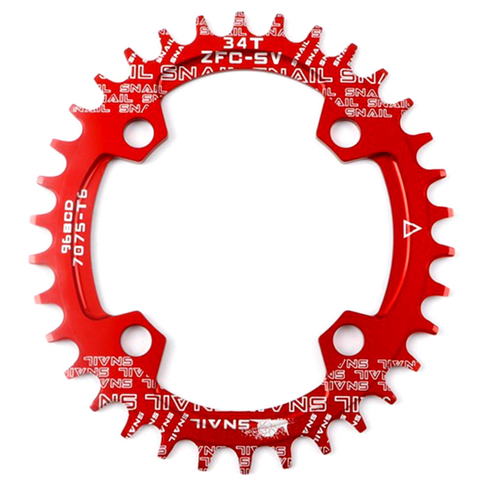 Hloma 32T/34T/36T/38T 104BCD MTB Bike Oval Narrow Wide Chainring - Walmart.com