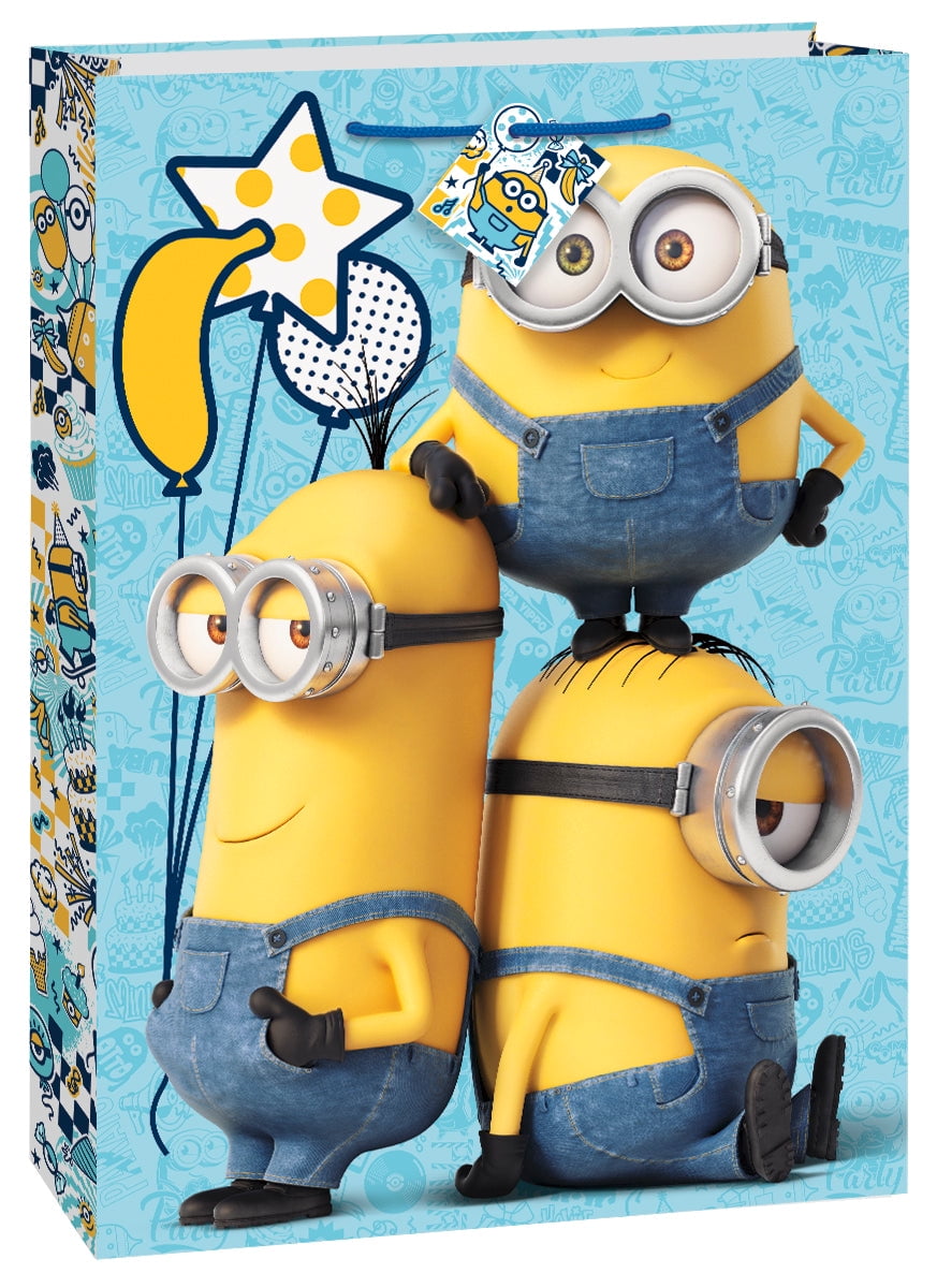 Minions 2 Jumbo Gift Bag, 1ct - Walmart.com