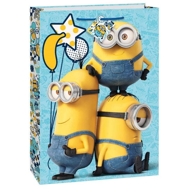 Minions 2 Jumbo Gift Bag, 1ct - Walmart.com