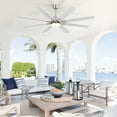 Mintazer 52-Inch Smart Ceiling Fan with Light, 6 Wind Speeds, Voice ...