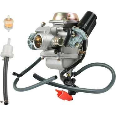 GY6 Carburetor 150cc for 4 Stroke 125cc 152QMJ 157QMJ Engines Electric Choke Motorcycle Scooter ...