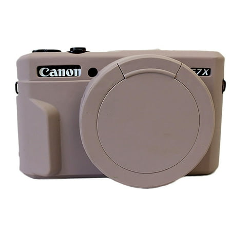 Silicone Removable Lens Cover For Canon G7x Mark Ii Gray | Walmart Canada