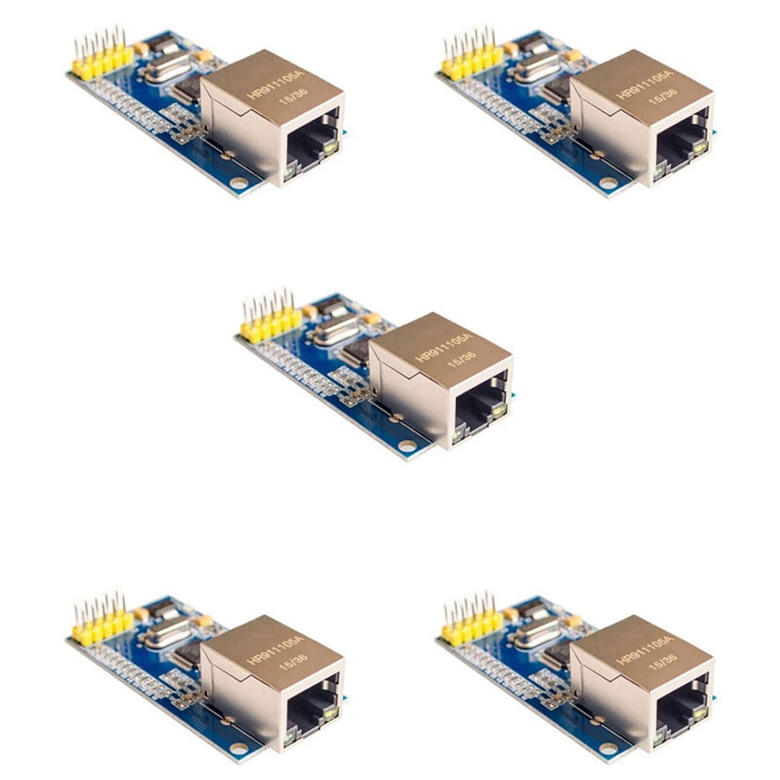 Módulo de red Ethernet W5500 (5 unidades) con hardware TCP/IP 51/Stm32, programa de ...