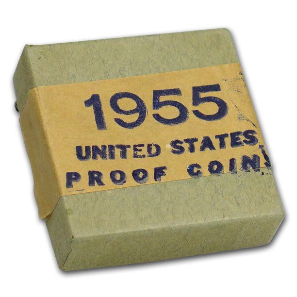 1955 U.S. Proof Set (In Original Mint Box) - Walmart.com