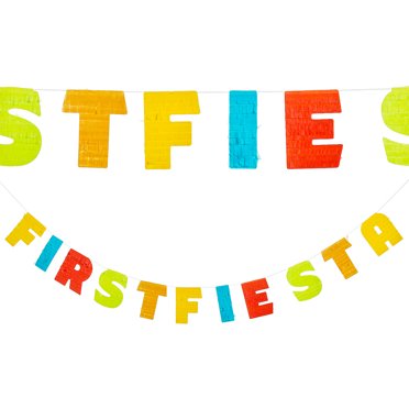 Fiesta Floral Bright Garland - Party Decor - 1 Piece - Walmart.com