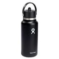Hydro Flask 32 oz Wide Mouth Bottle with Flex Straw Cap - Dew - Walmart.com