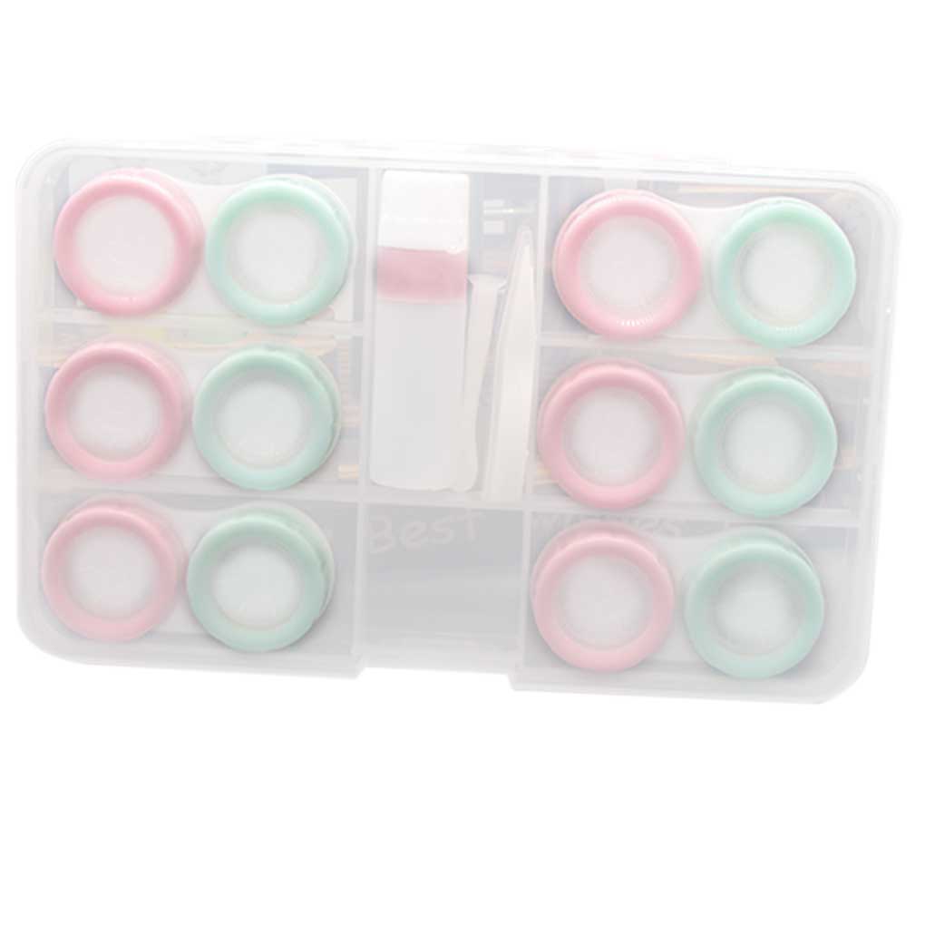 Thinsont Portable Transparent Portable Lens Case Storage Box Holder ...