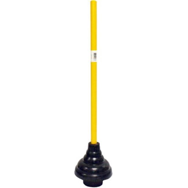 Proven Brands 582719 6 x19 in. Yellow Handle Black Cup Power Plunger ...