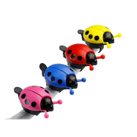 SHARKDOOK Bicycle ladybug bell Beetle bell Bicycle horn Mountain bike ...