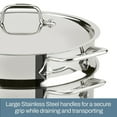 All-Clad 5 Quart Stainless Steel Steamer for Healthy Cooking - Walmart.com