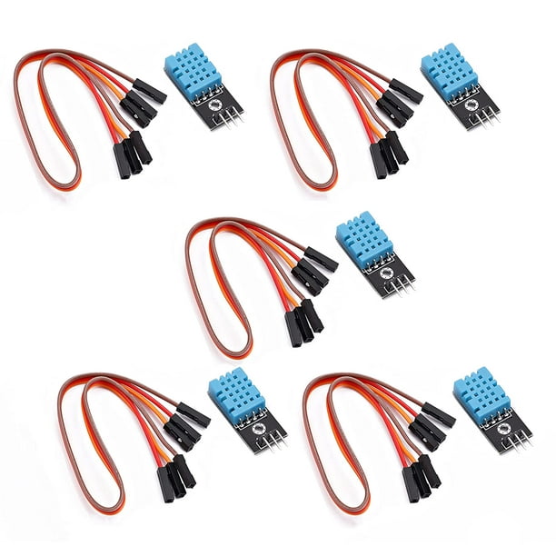 DHT11 Temperature and Humidity Sensor Module for Arduino Raspberry Pi 2 3 5pcs - Walmart.ca