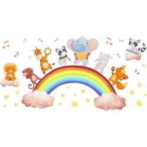 Lion Animal Wall Stickers Removable Wall Decals Peel and Stick Wall Art ...