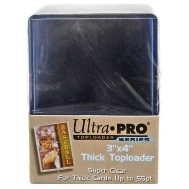 Ultra PRO Regular Toploader Trading Card Holders, 25 Pack - Walmart.com