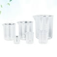 FRCOLOR 5pcs Plastic Graduated Beakers Measuring Cups for School ...